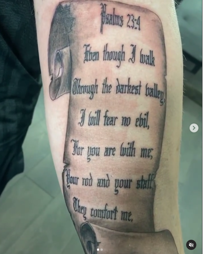 46 Great Scroll Tattoos Ideas and Design for Arm - Psycho Tats