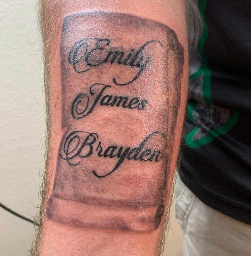 46 Great Scroll Tattoos Ideas and Design for Arm - Psycho Tats