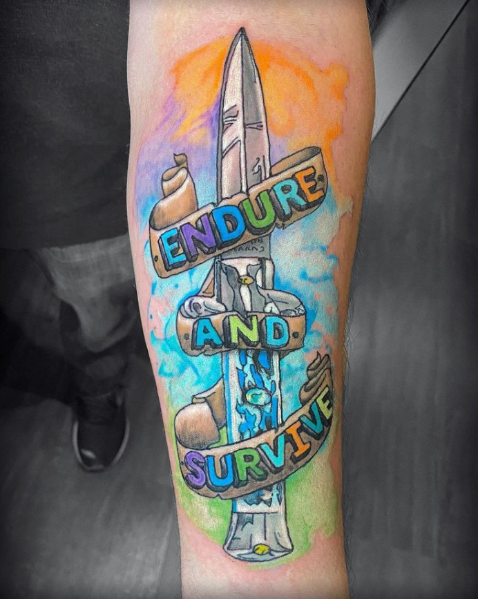 46 Great Scroll Tattoos Ideas and Design for Arm - Psycho Tats