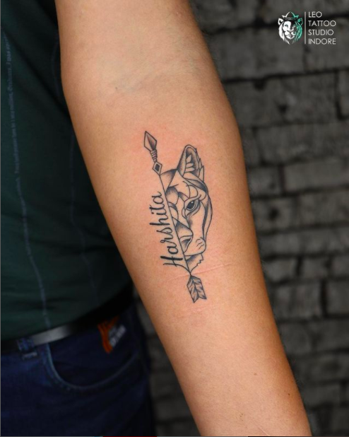 71 Catchy Tattoos Ideas and Design of Cool Names - Psycho Tats