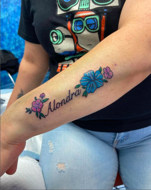 71 Catchy Tattoos Ideas and Design of Cool Names - Psycho Tats