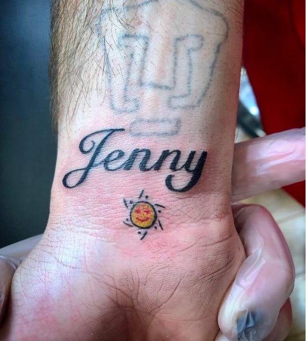 71 Catchy Tattoos Ideas and Design of Cool Names - Psycho Tats