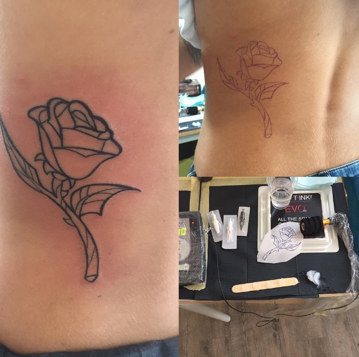 65 Appealing Rose Tattoo Ideas To Allure Your Back With - Psycho Tats