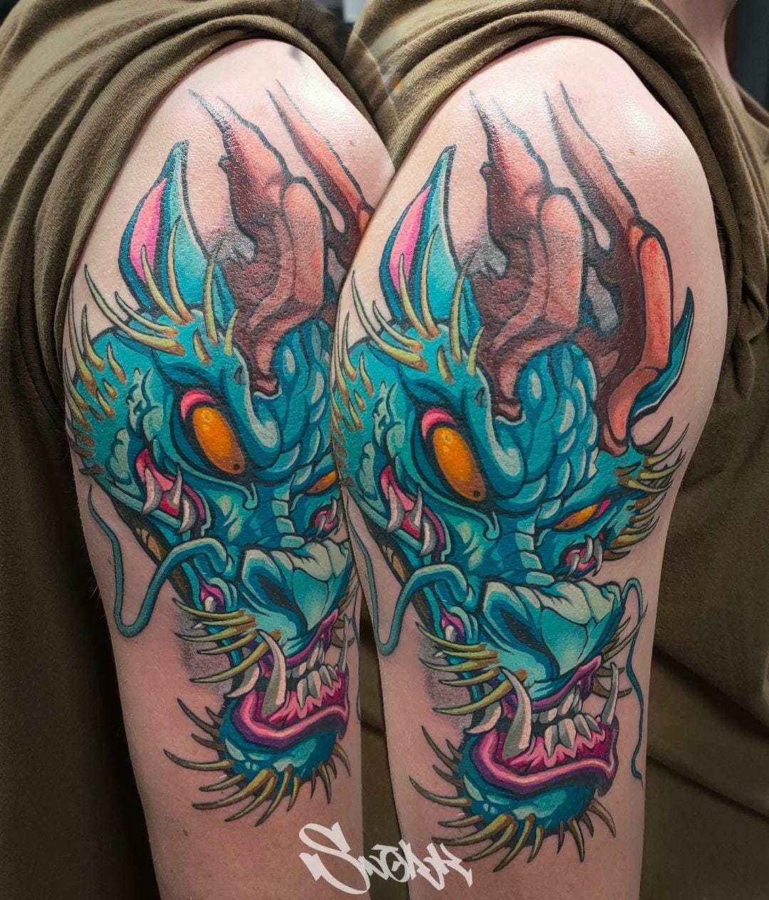 69 Stunning Dragon Tattoos For Arms To Try Right Now - Psycho Tats