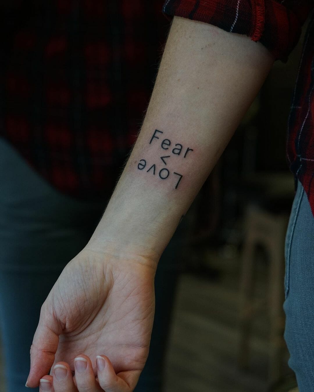 53 Stunning Wording Tattoos To Try On Arm For Best Inking - Psycho Tats