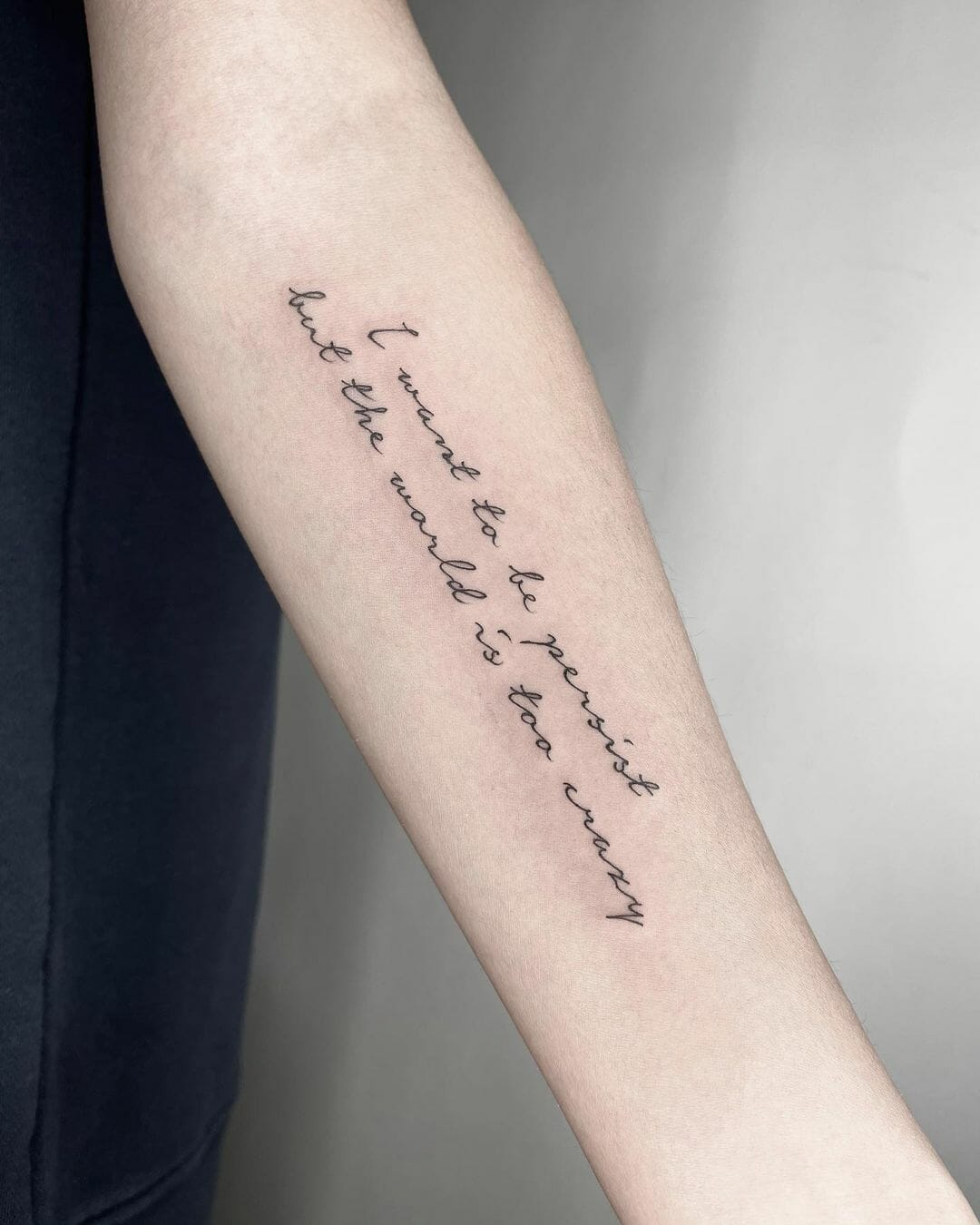 53 Stunning Wording Tattoos To Try On Arm For Best Inking - Psycho Tats