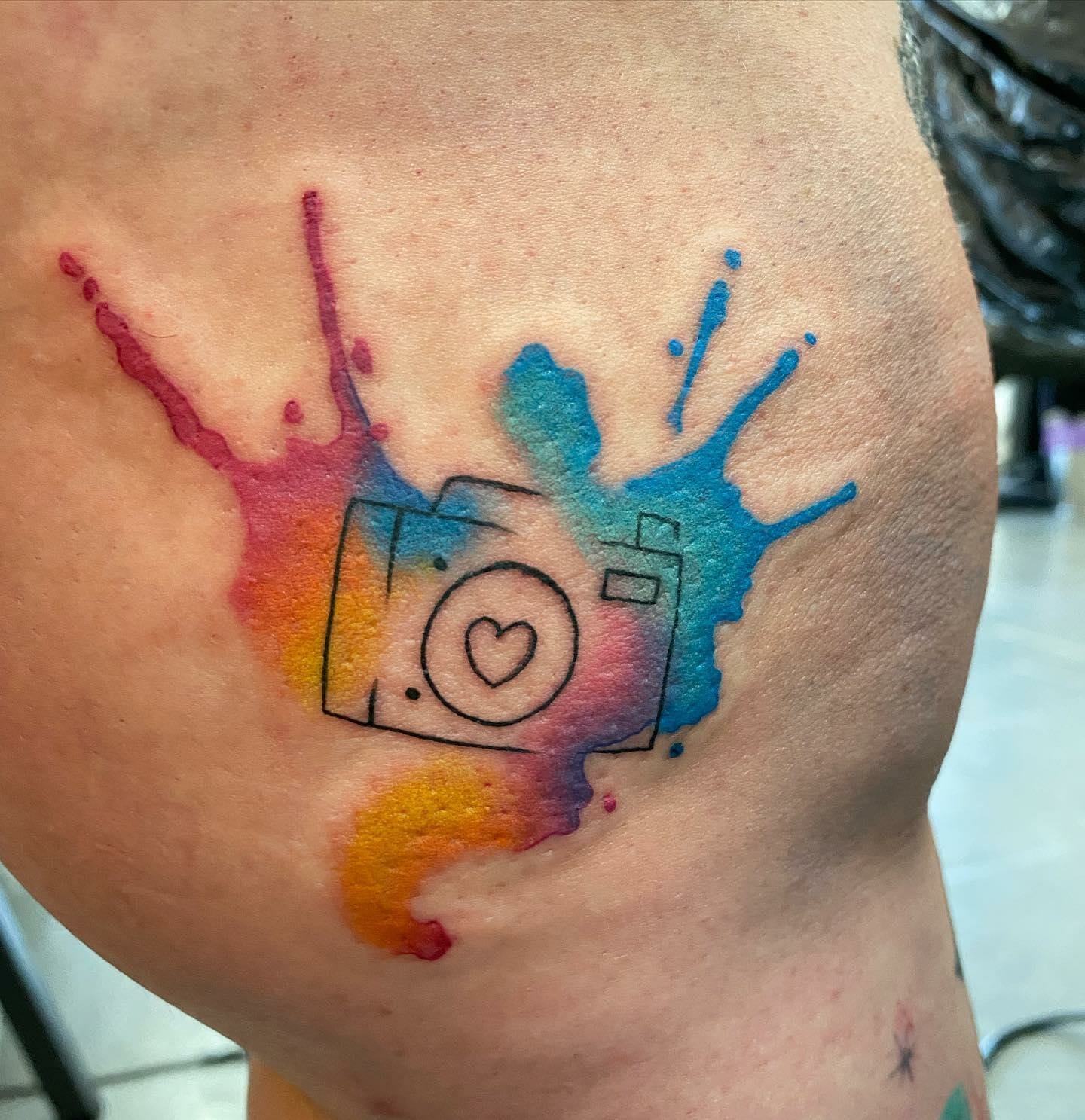 18 Best Camera Tattoos – Digital Camera Tattoo Ideas - Psycho Tats