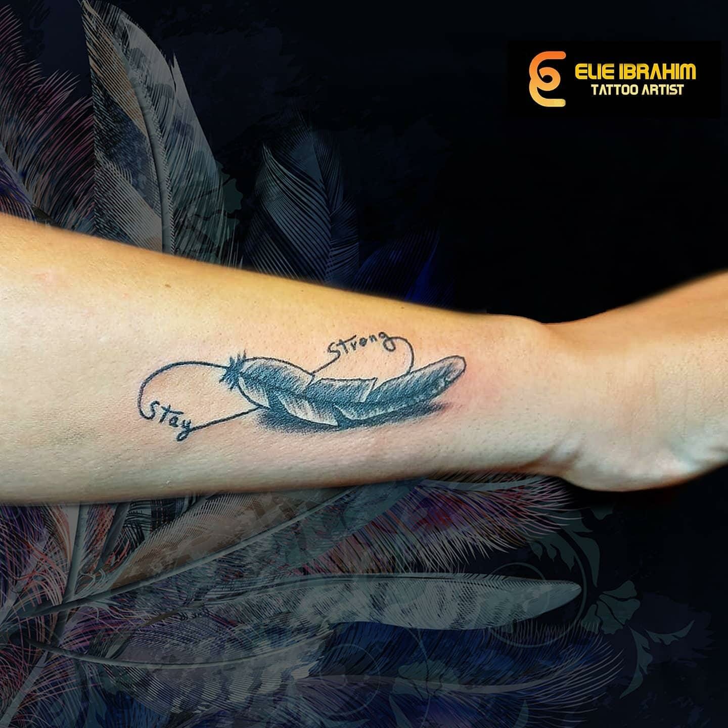 Alluring Stay Strong Phrase Tattoo Ideas - Psycho Tats