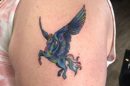 46 Great & Amazing Magical Unicorn Tattoo Ideas - Psycho Tats
