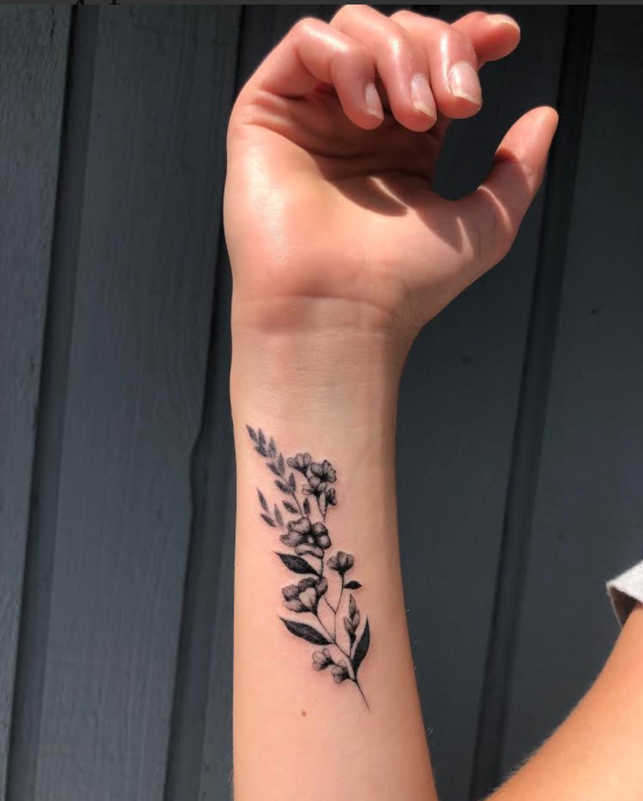 66 Great And Amazing Initials Tattoos On Wrist - Psycho Tats