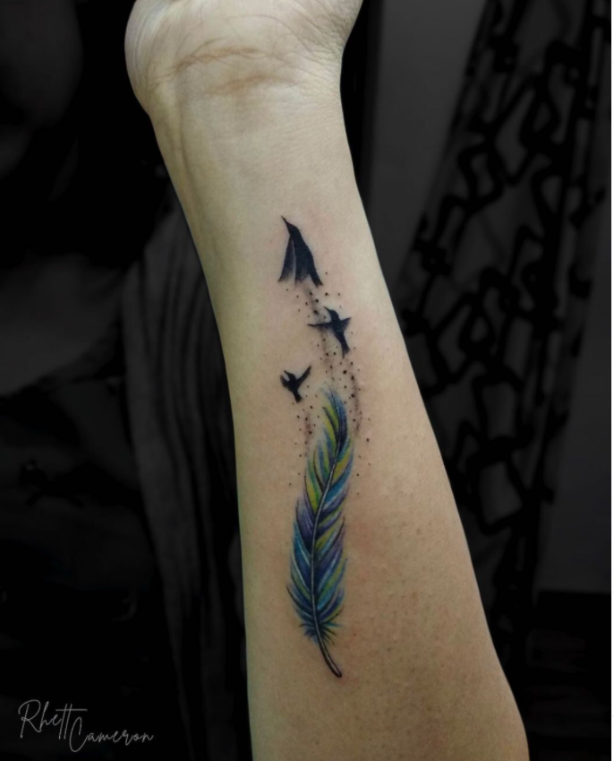 66 Great And Amazing Initials Tattoos On Wrist - Psycho Tats