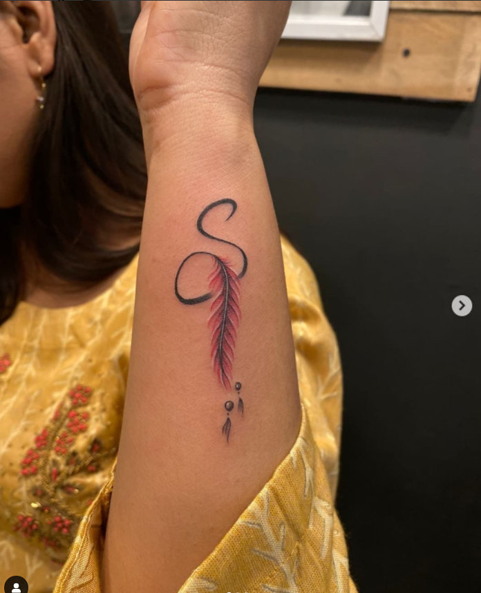 66 Great And Amazing Initials Tattoos On Wrist - Psycho Tats