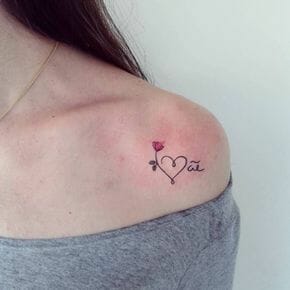 53 Mini Masterpieces: Small Heart Tattoo Designs for You - Psycho Tats