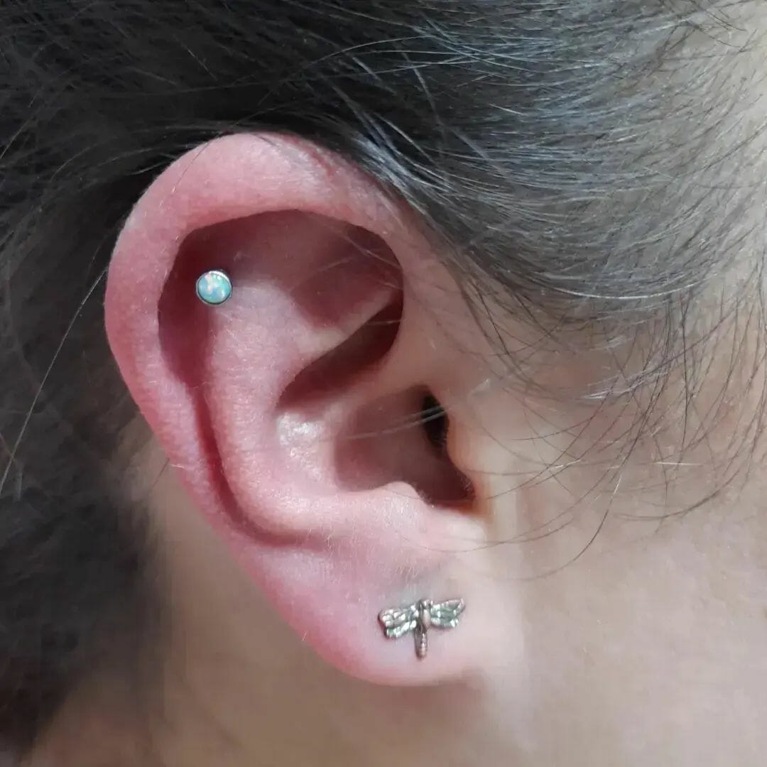 45 Impressive Flat Piercing Ideas That You’ll Be Smitten To See ...