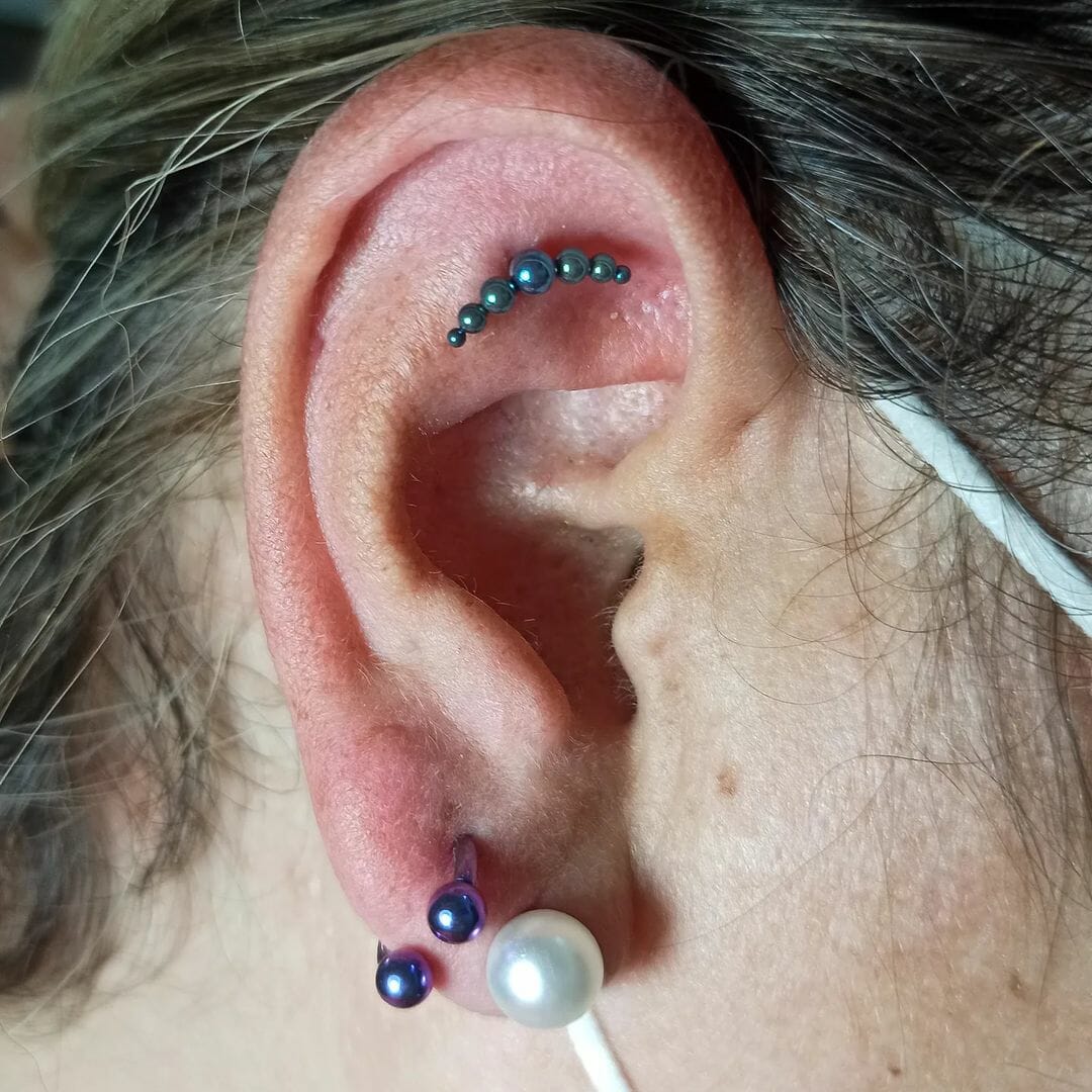 45 Impressive Flat Piercing Ideas That You’ll Be Smitten To See ...