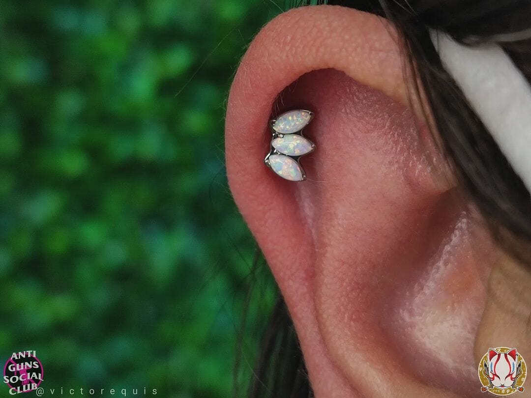 45 Impressive Flat Piercing Ideas That You’ll Be Smitten To See ...