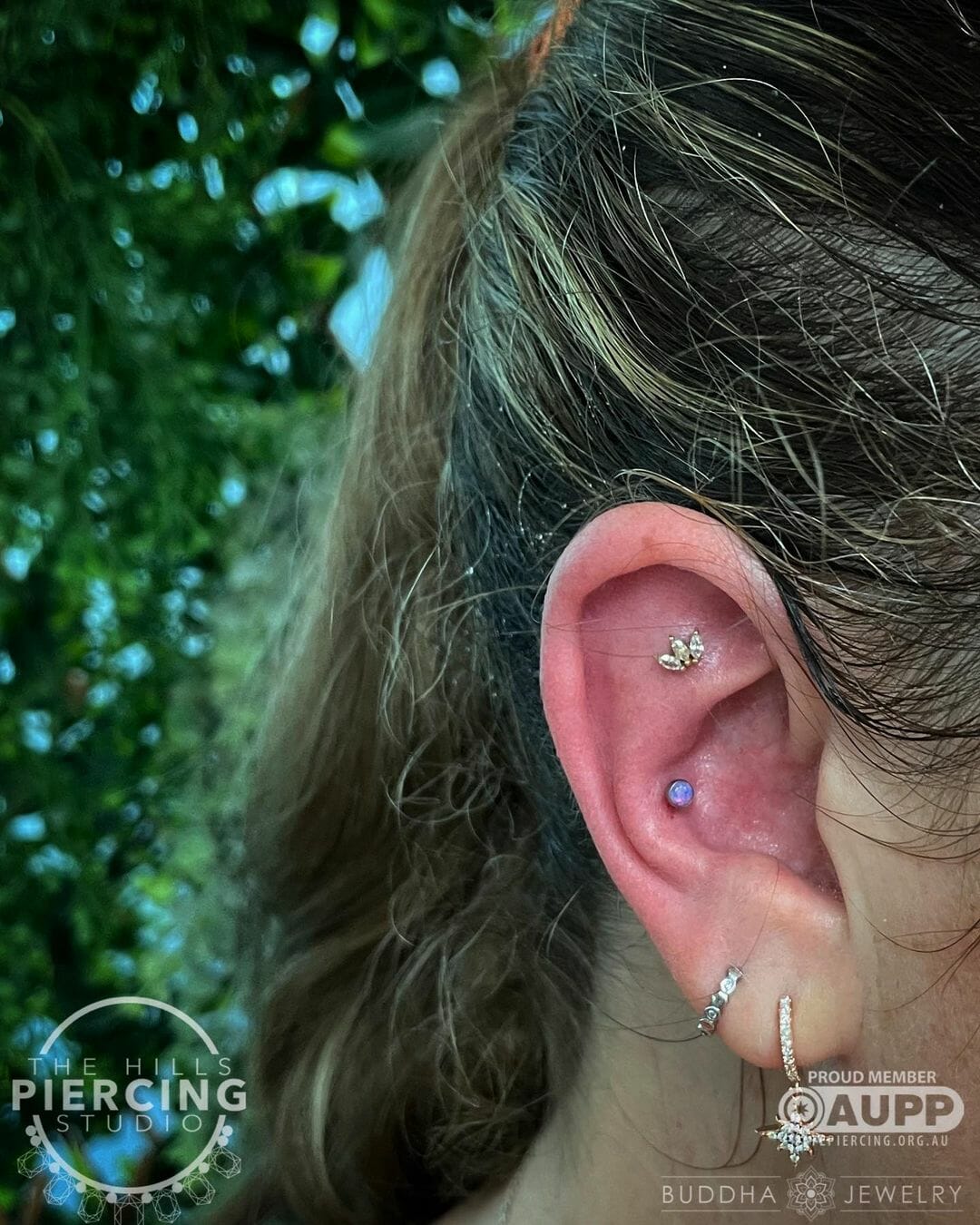 45 Impressive Flat Piercing Ideas That You’ll Be Smitten To See ...