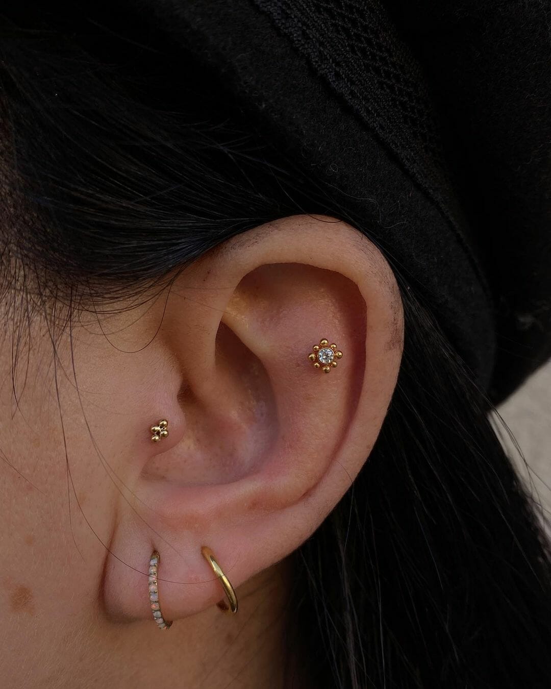 45 Impressive Flat Piercing Ideas That You’ll Be Smitten To See ...