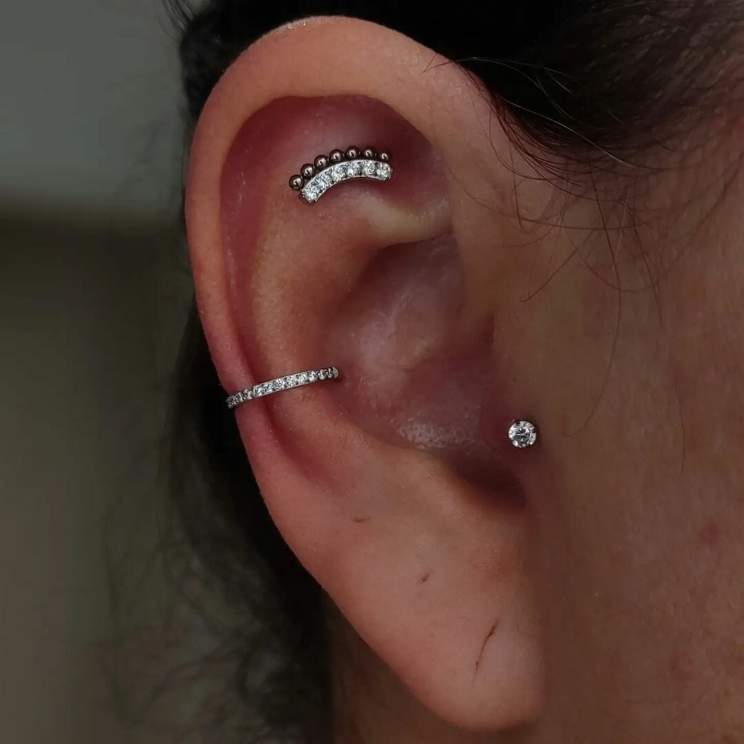 45 Impressive Flat Piercing Ideas That You’ll Be Smitten To See ...