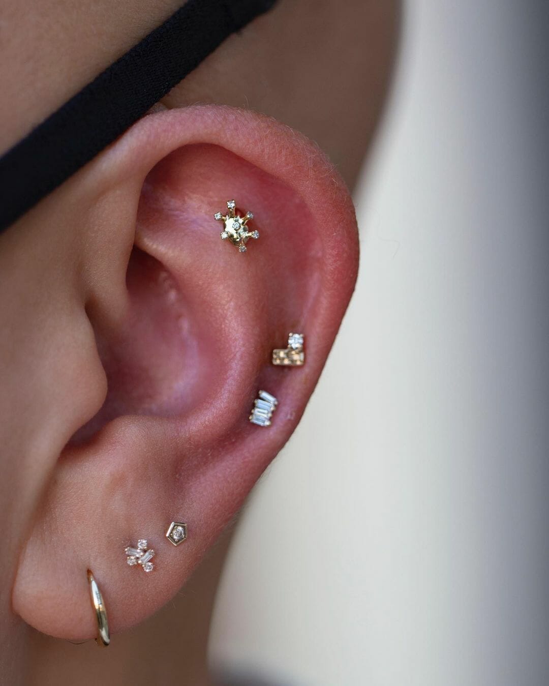 45 Impressive Flat Piercing Ideas That You’ll Be Smitten To See ...