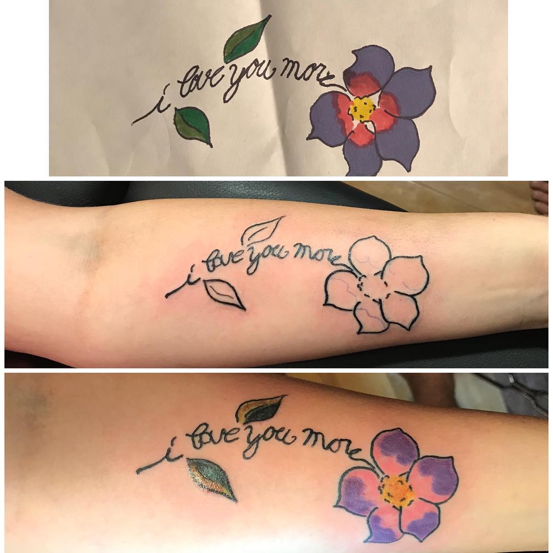 26 Adorable and Distinctive I Love You Tattoo Designs On Wrist - Psycho ...