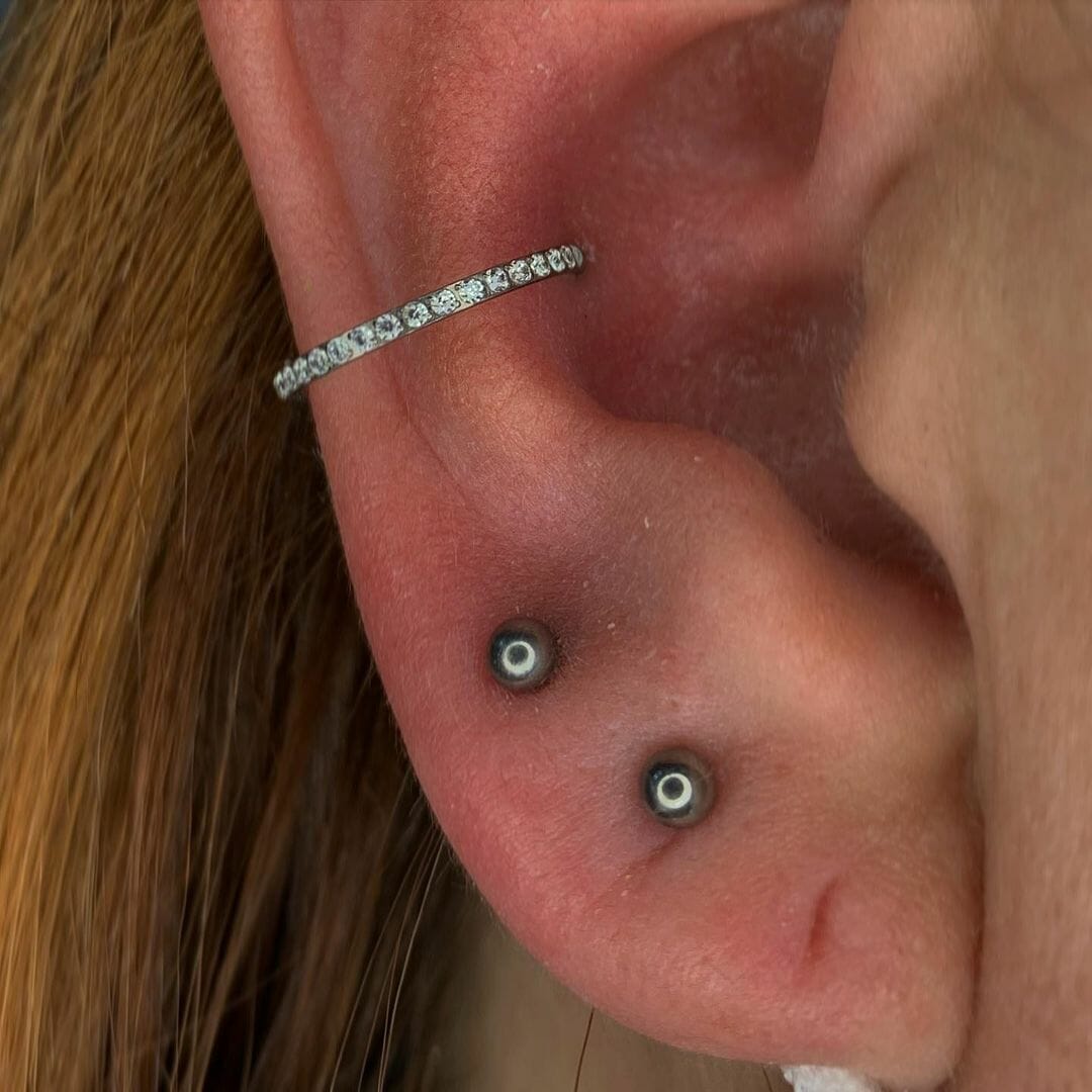 14+ Mesmerizing Orbital Piercing Design Ideas That You Would Certainly ...