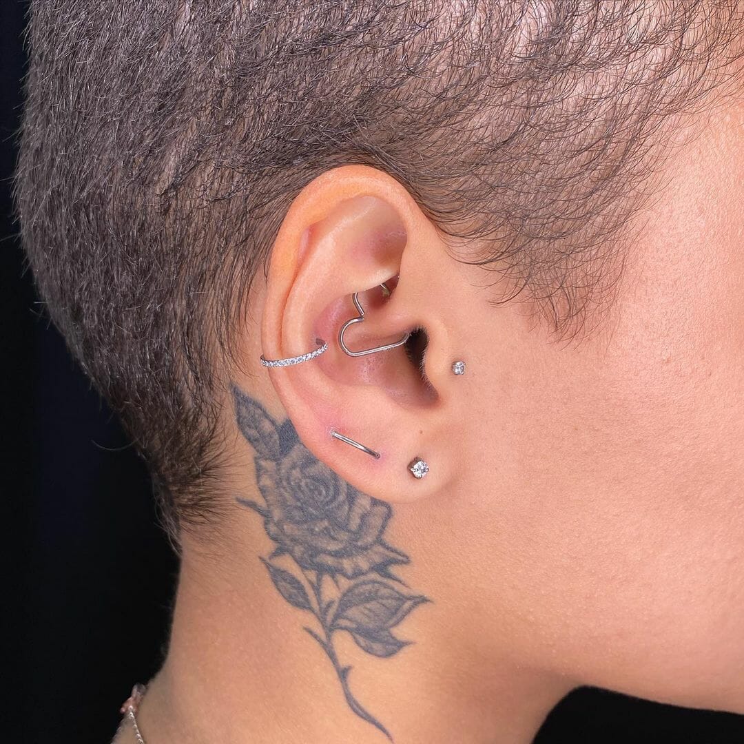 14+ Mesmerizing Orbital Piercing Design Ideas That You Would Certainly ...