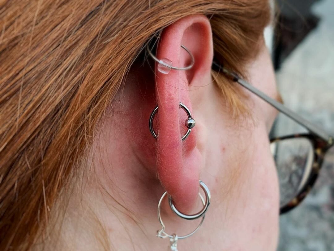 14+ Mesmerizing Orbital Piercing Design Ideas That You Would Certainly Try - Psycho Tats