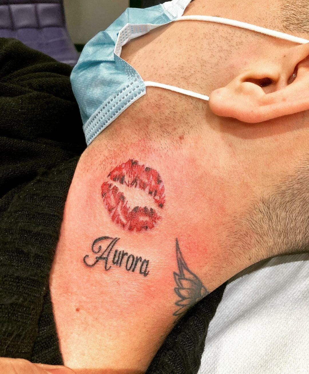 33 Playful Lip Kiss Tattoos: Express Your Love in Ink - Psycho Tats