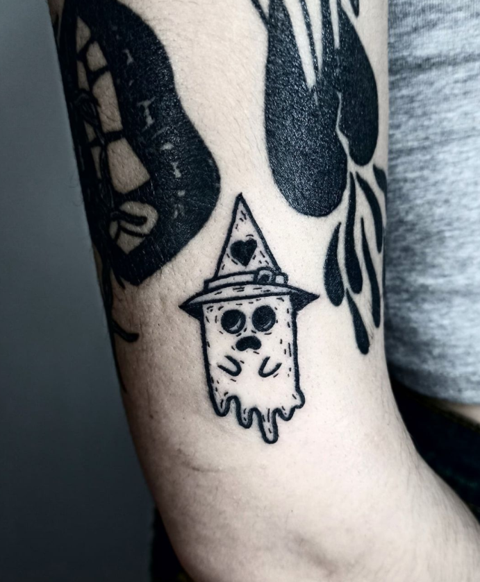 227 Ghost Tattoo Inspirations for Remembering Loved Ones - Psycho Tats