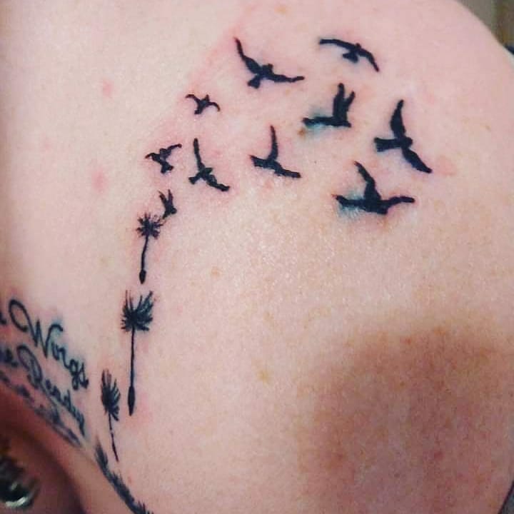 80 Incredible Bird Tattoo Styles To Ink On Shoulders - Psycho Tats