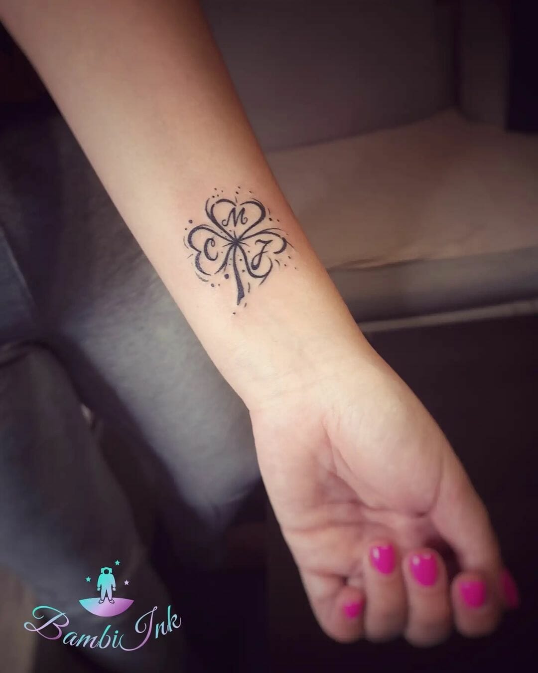 54 Initials Tattoos For Wrist- Express Yourself with Letter Art ...