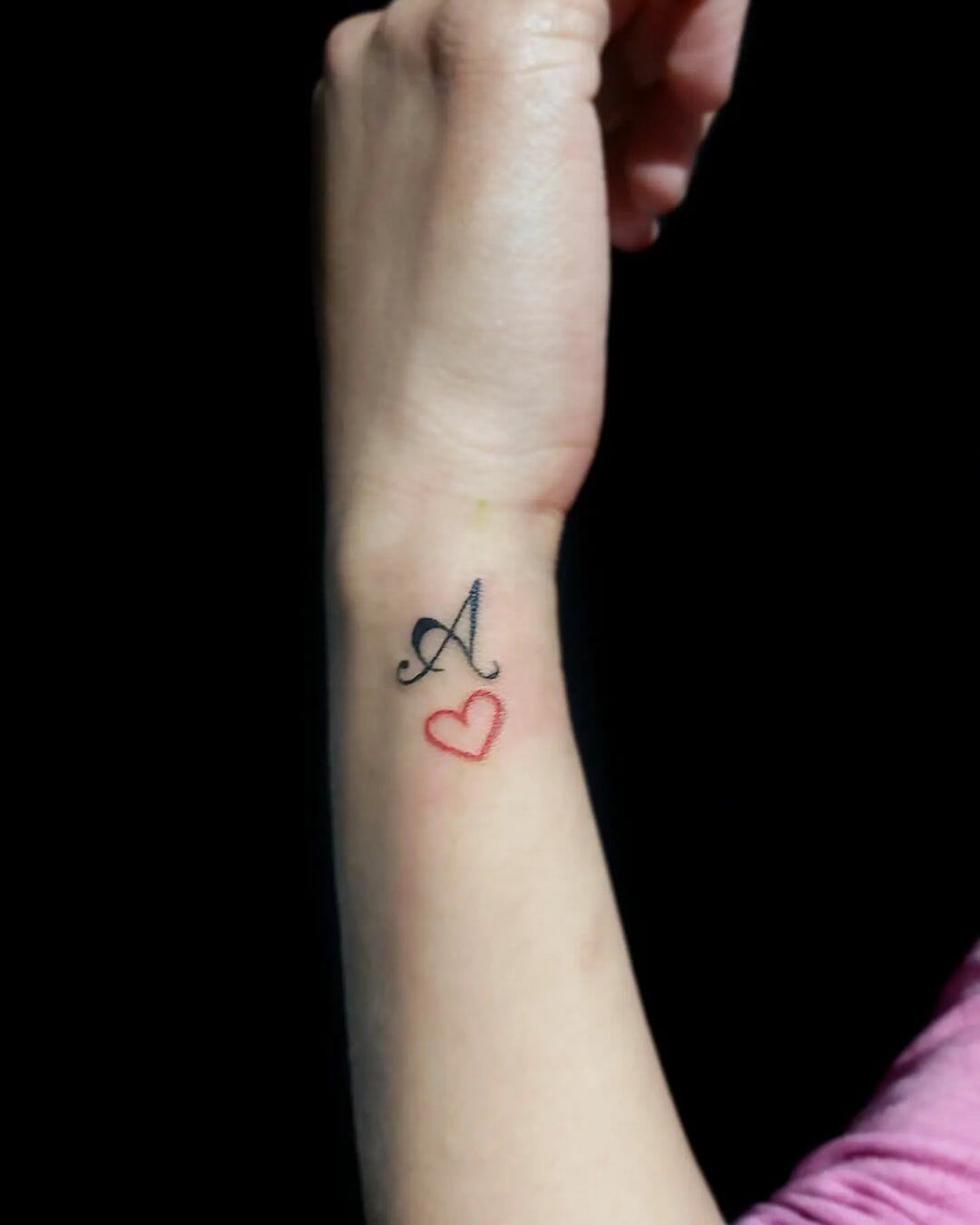 54 Initials Tattoos For Wrist- Express Yourself with Letter Art ...