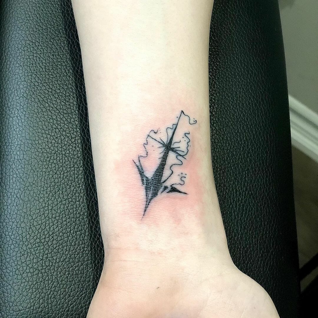 54 Initials Tattoos For Wrist- Express Yourself with Letter Art ...