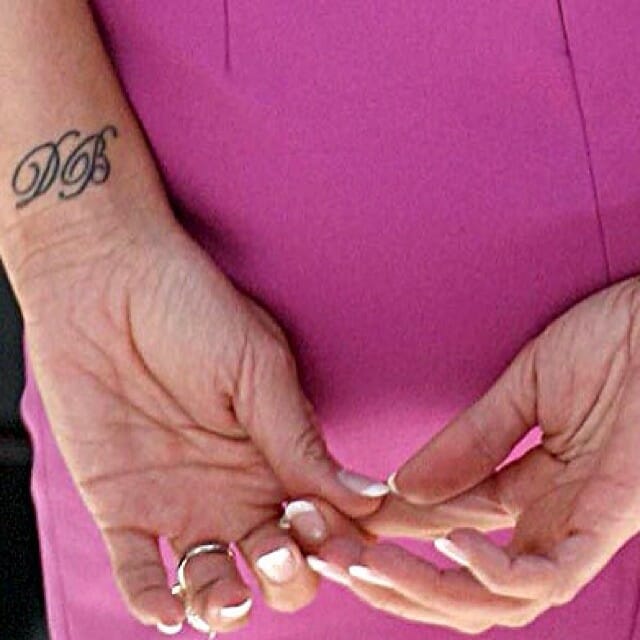 54 Initials Tattoos For Wrist- Express Yourself with Letter Art ...