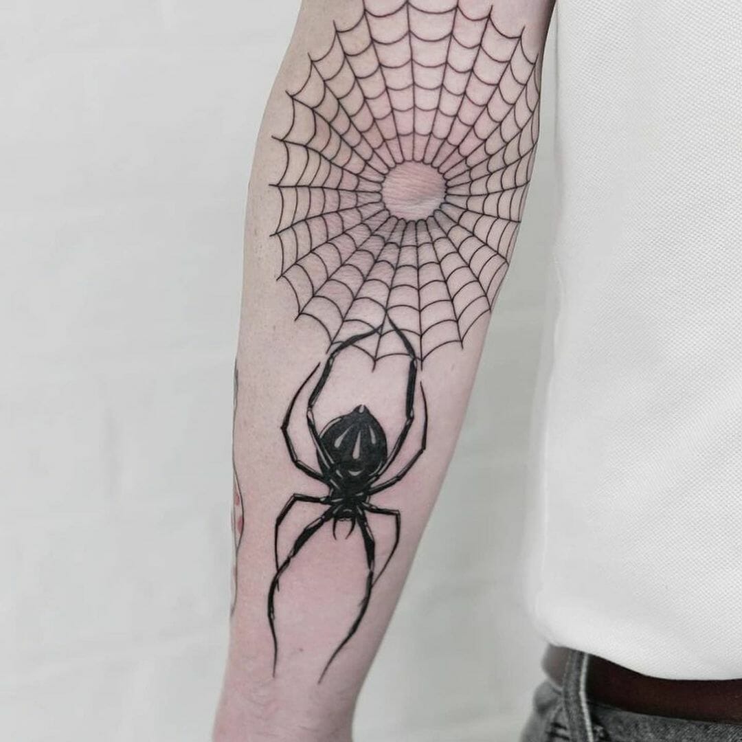16 Inspiring Black Widow Tattoo Designs That Never Go Out Of Style ...