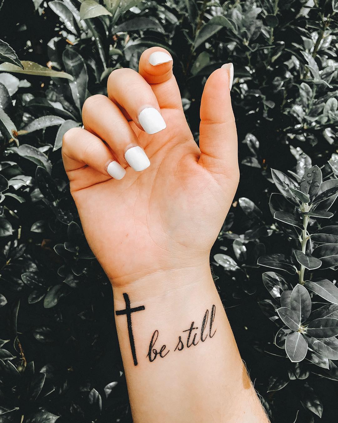 20 Dazzling Be Still Tattoo Ideas for Wrist To Go Crazy For - Psycho Tats