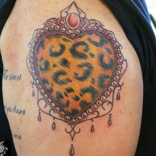 63 Awesome Leopard Print Tattoo For Best Inking On Shoulder - Psycho Tats