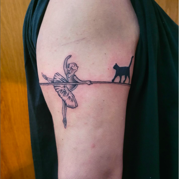 36 Dance Tattoo Designs Celebrating the Artistry of Movement - Psycho Tats