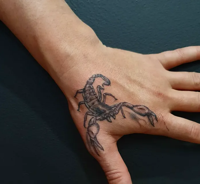 37 Ultimate And Prominent Scorpion Tattoo Ideas And Designs For Hand ...