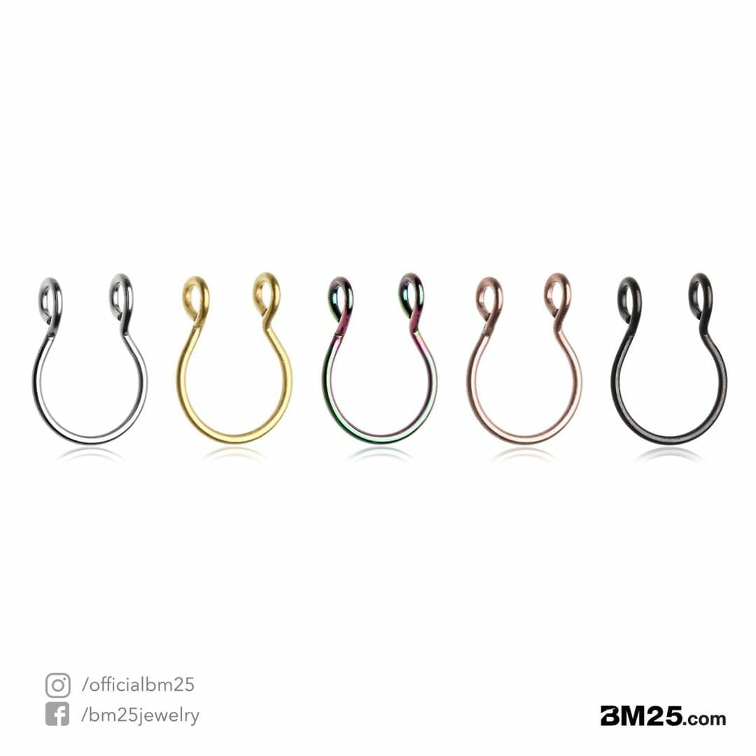 4+ Impressive Fake Septum Piercing Ideas That Give You An Authentic ...