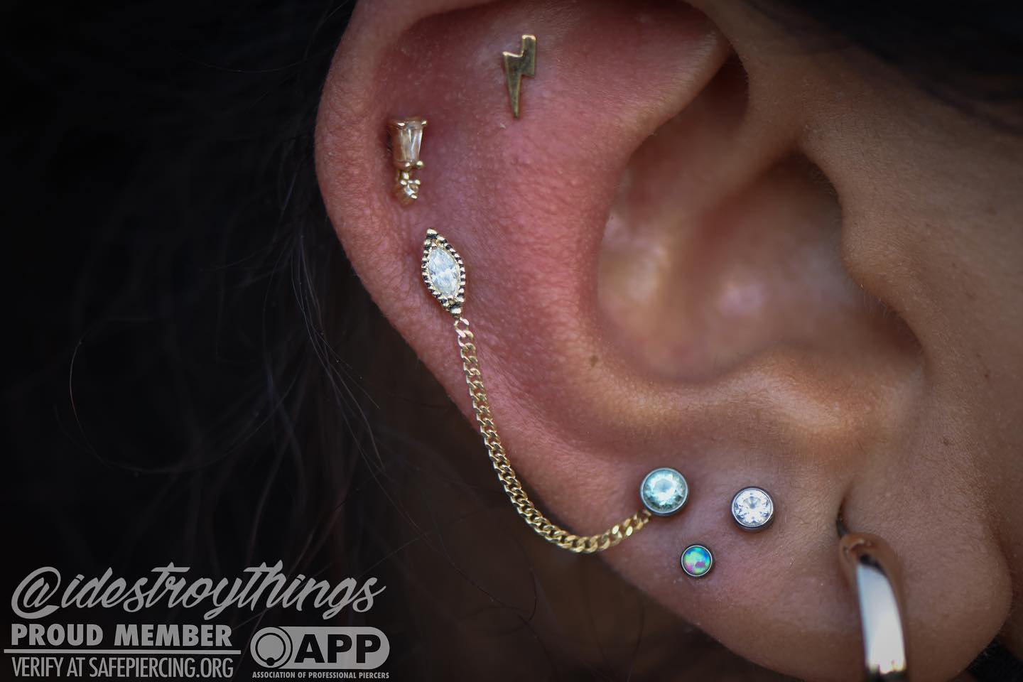 5+ Double Helix Piercing Ideas To Flaunt Your Love For Piercing ...