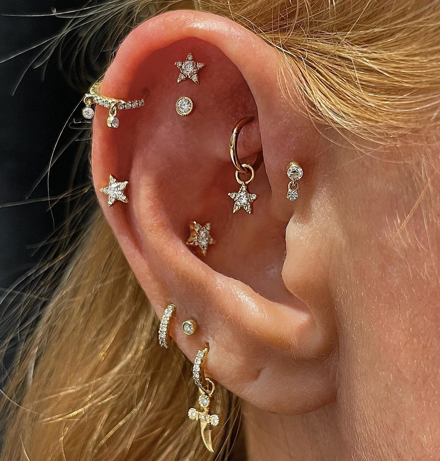 7+ Amazing Ideas For A Lobe Piercing That You Should Try To Look ...