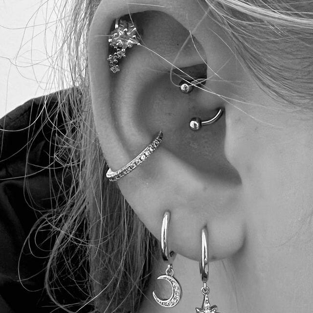 7+ Amazing Ideas For A Lobe Piercing That You Should Try To Look ...