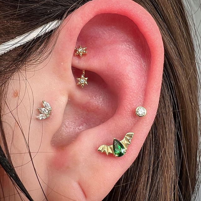 20+ Unique Ear-Piercing Ideas That Captivate Almost Everyone - Psycho Tats
