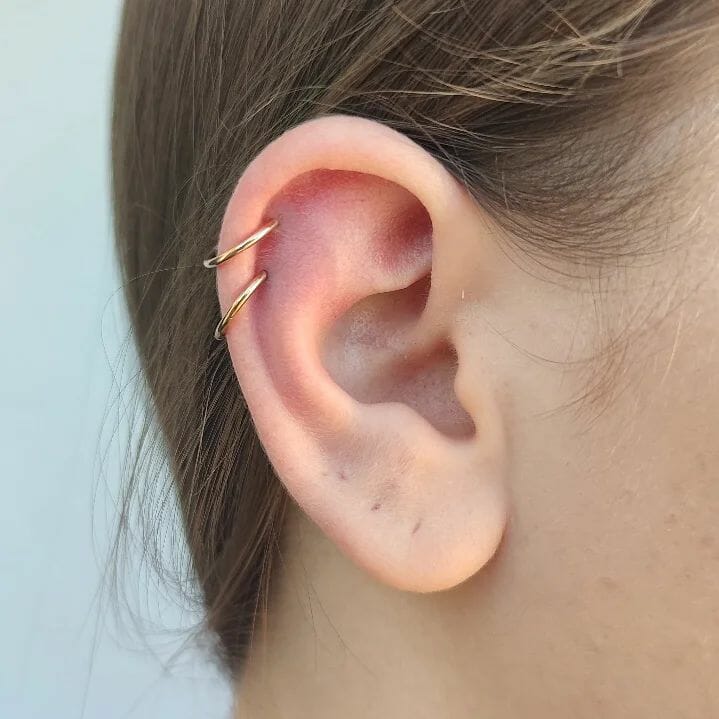 Which Piercing Should You Get? Single, Double, Triple Helix Piercing ...