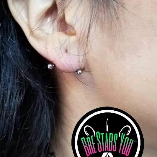 5+ Transverse Lobe Piercing Eye-Catching Ideas That You Should Try ...