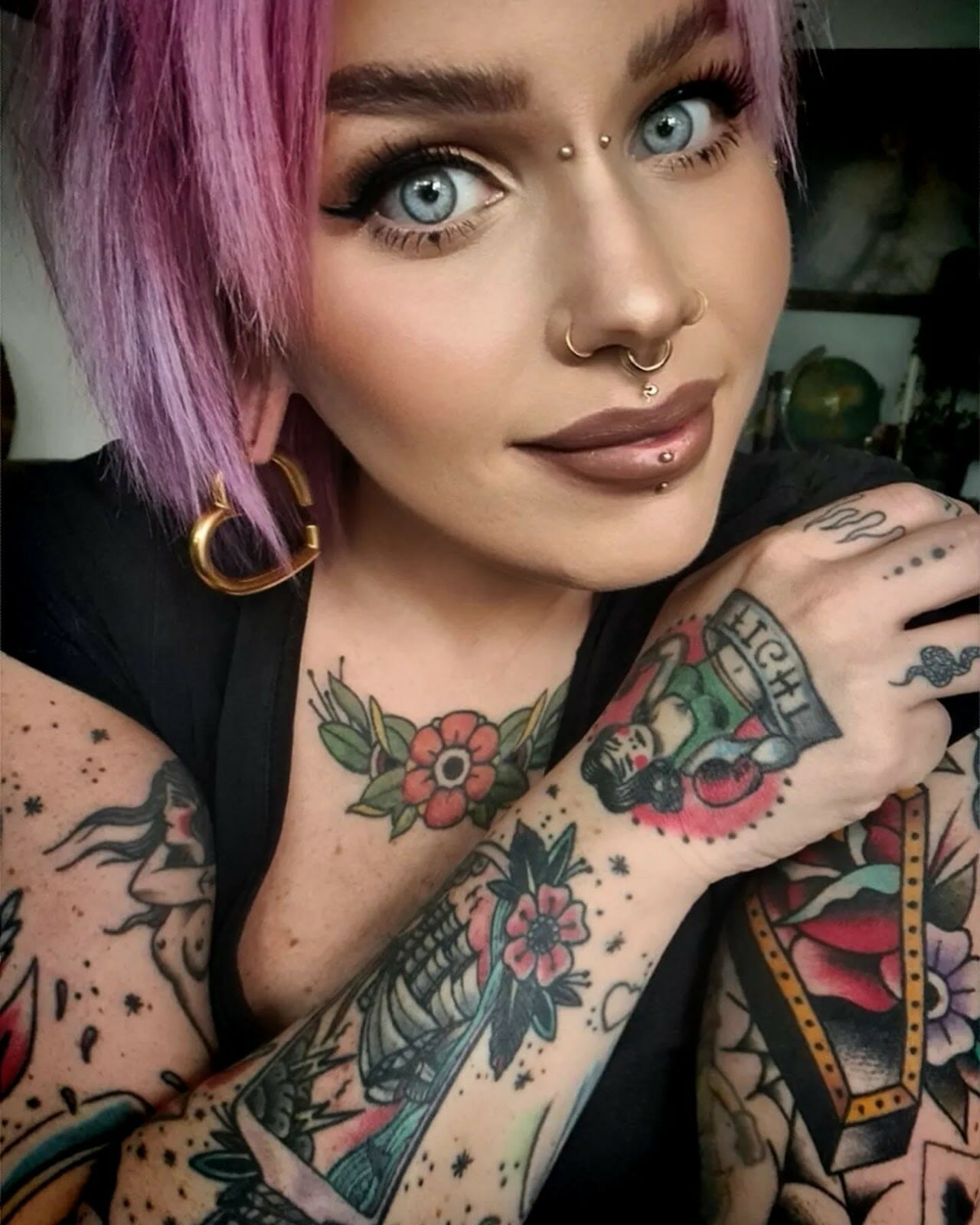 5+ Marvelous Septum Piercing Jewelry Ideas That You Should Try - Psycho ...