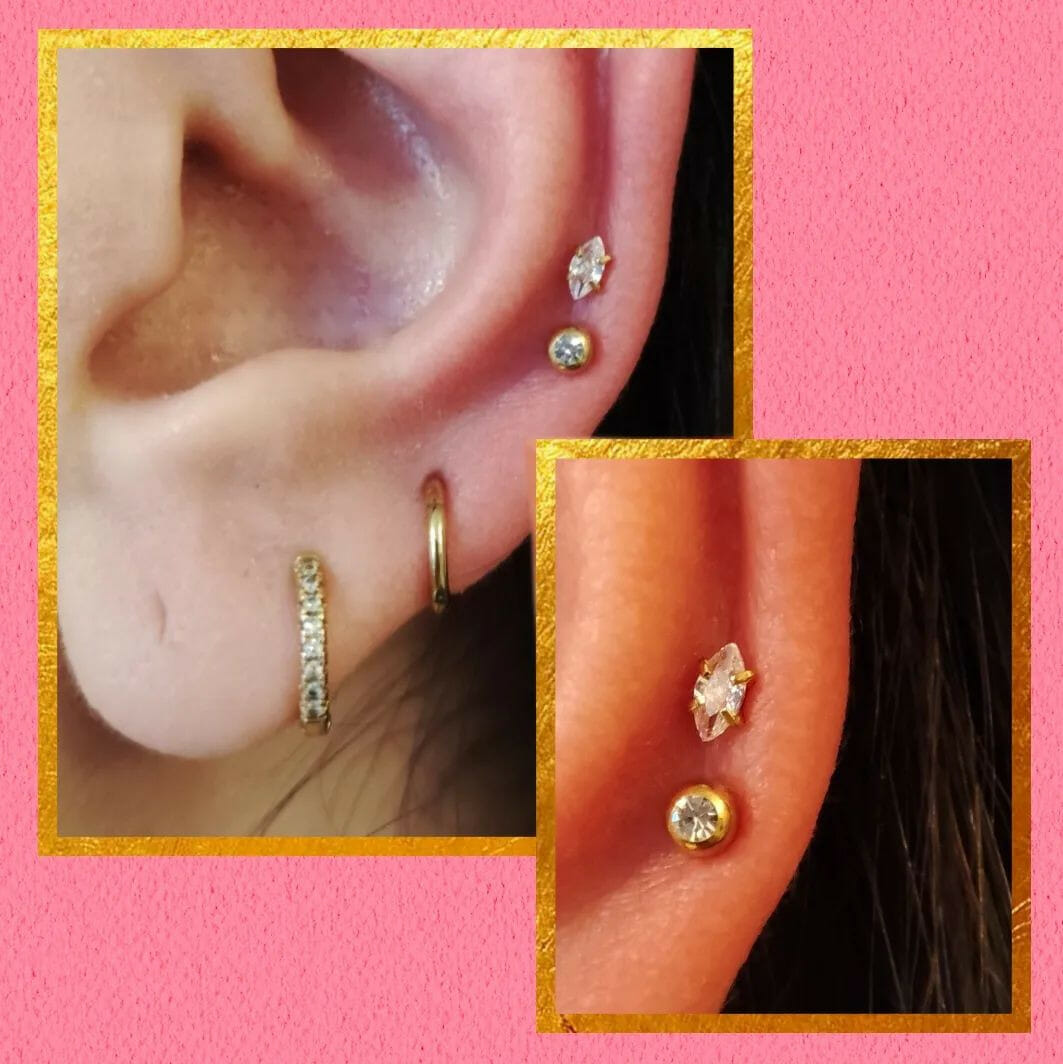 12+ Coolest Auricle Piercing Ideas That Will Leave You Mesmerized ...