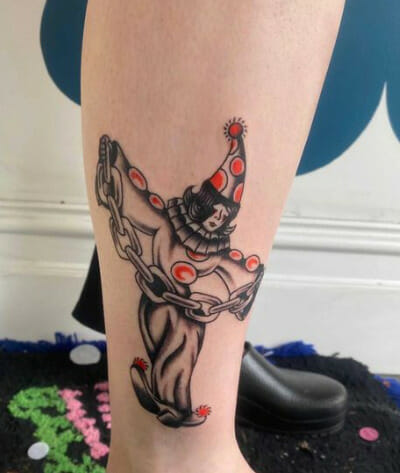 49 Exclusive Clown Tattoo Designs You Must See to Believe! - Psycho Tats